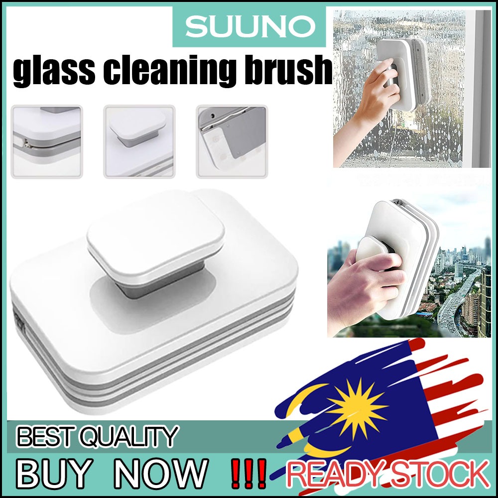 Double Sided Magnetic Glass Cleaner Window Cleaner Cleaning Brush ...