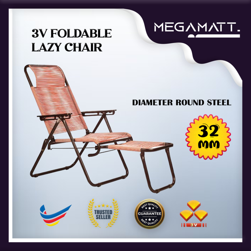 MEGAMATT 3V Lazy Chair 3V Relax Chair Reclining Chair Kerusi Malas ...