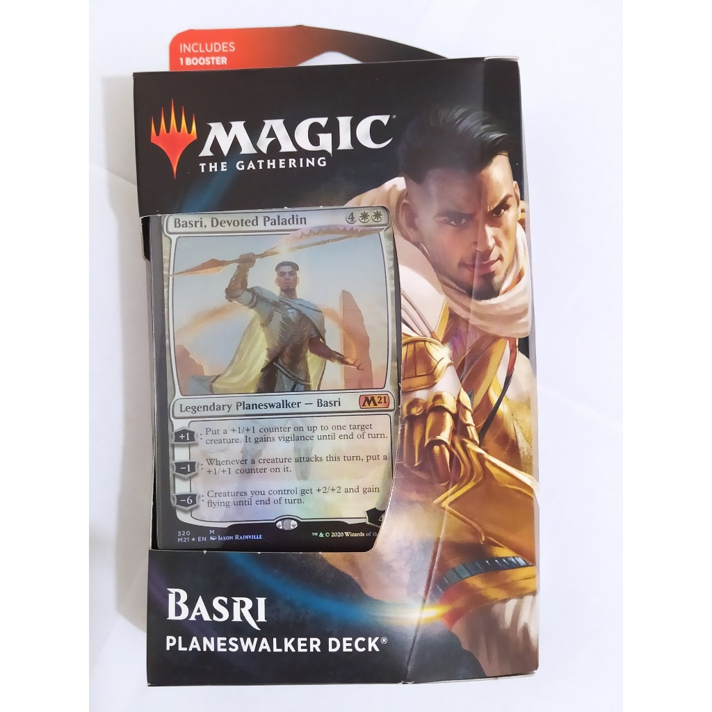 Planeswalker Deck SEALED Basri, Devoted Paladin (Magic Core Set 2021 MTG TCG) | Shopee Malaysia