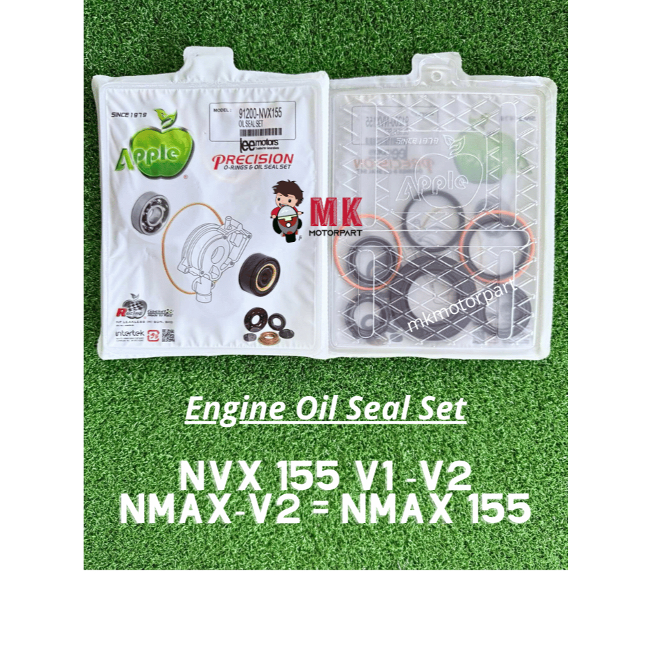 OIL SEAL SET Yamaha NVX155 / NMAX V2 = NMAX155 🍎 Engine Overhaul Oil ...