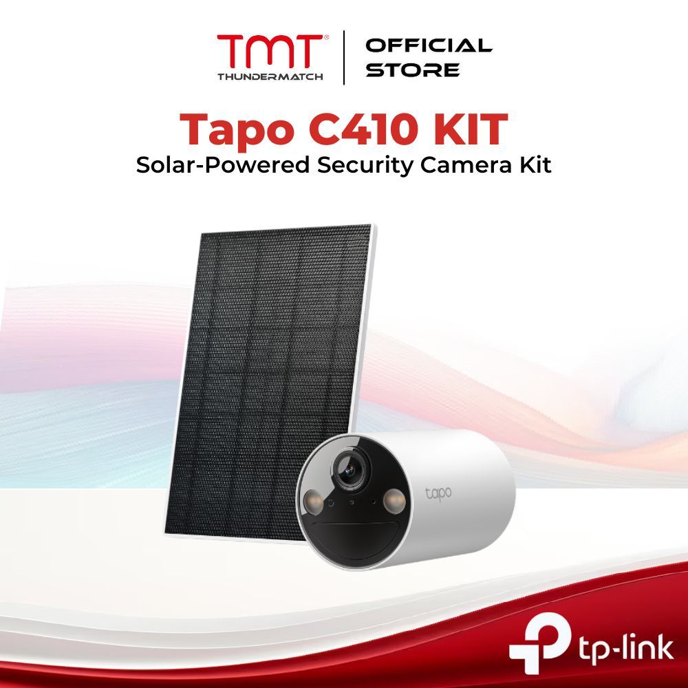 TP-Link Tapo C410 Kit Solar-Powered Security Camera Kit | Shopee Malaysia