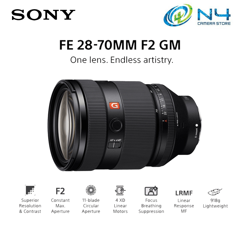 Sony Lens FE 28-70mm F2 GM ( SEL2870GM ) Prime performance in every range | Shopee Malaysia