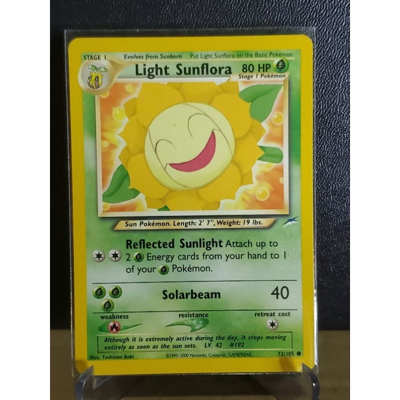 Pokemon Tcg Light Sunflora | Shopee Malaysia
