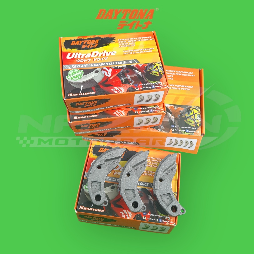 Daytona Clutch Shoe Kevlar - NMAX NVX XMAX Vario ADV 125 150 160 250 ...