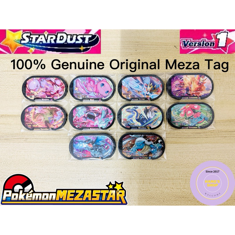 (Genuine Original)[Ready stock] Pokemon Mezastar Stardust 1 6star Meza ...