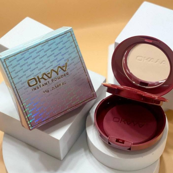 OKAYA INSTANT POWDER ORIGINAL HQ COMPACT POWDER | Shopee Malaysia