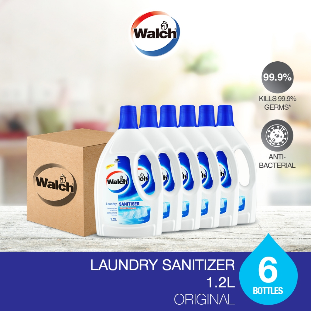 [CARTON DEAL] WALCH Laundry Sanitizer (1.2L x 6 Bottles/Carton ...