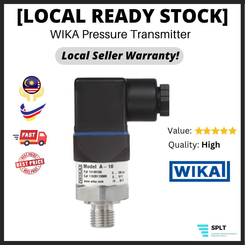 WIKA Pressure Transmitter Model: A-10 | Shopee Malaysia