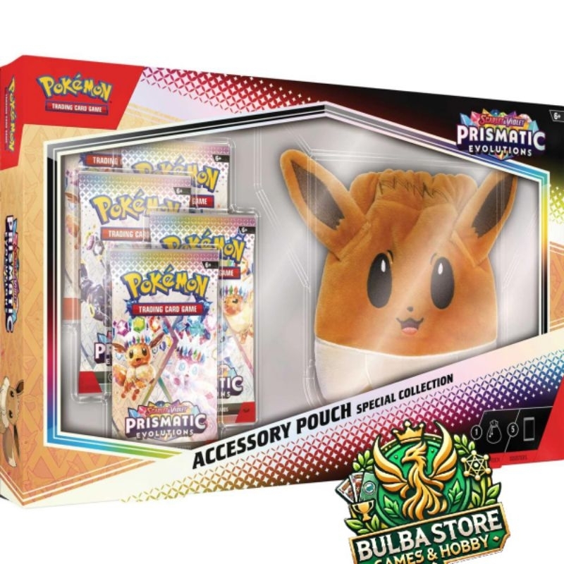 Eevee Accessory Pouch Special Collection Prismatic Evolution SV8.5 ...
