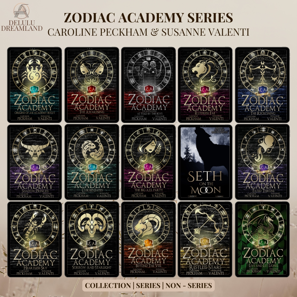 Zodiac Academy Series | Caroline Peckham & Susanne Valenti | Shopee ...