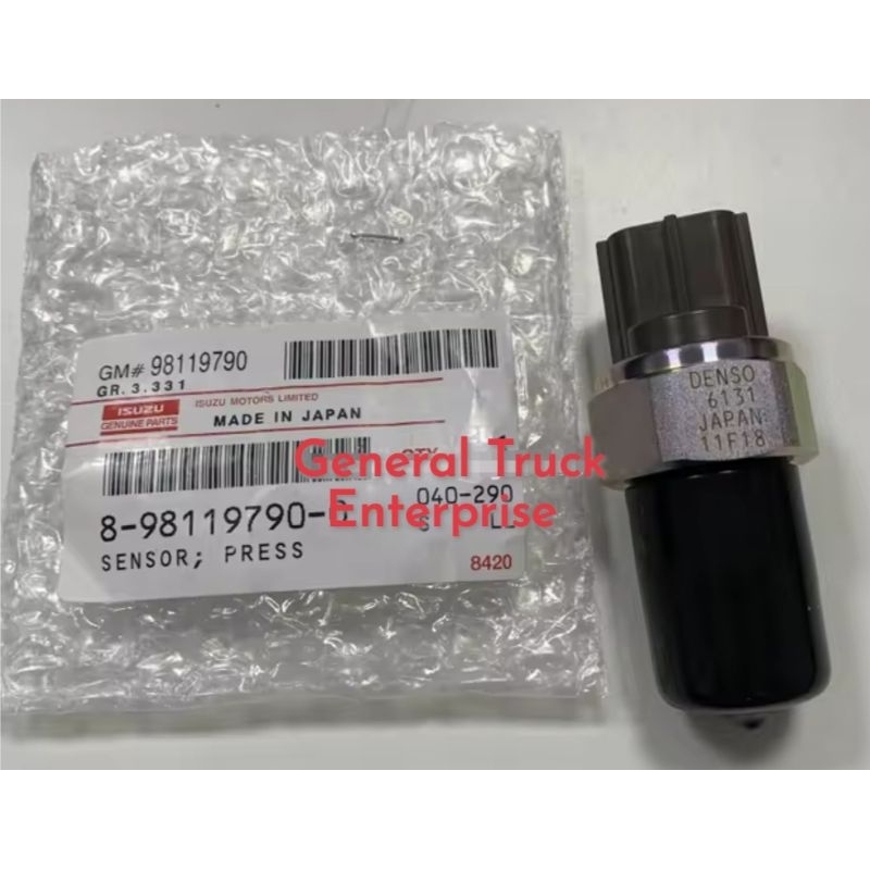 ISUZU NPR PRO 4HK1 4JJ1 4HL1 FUEL PRESSURE SENSOR (ORIGINAL) | Shopee ...