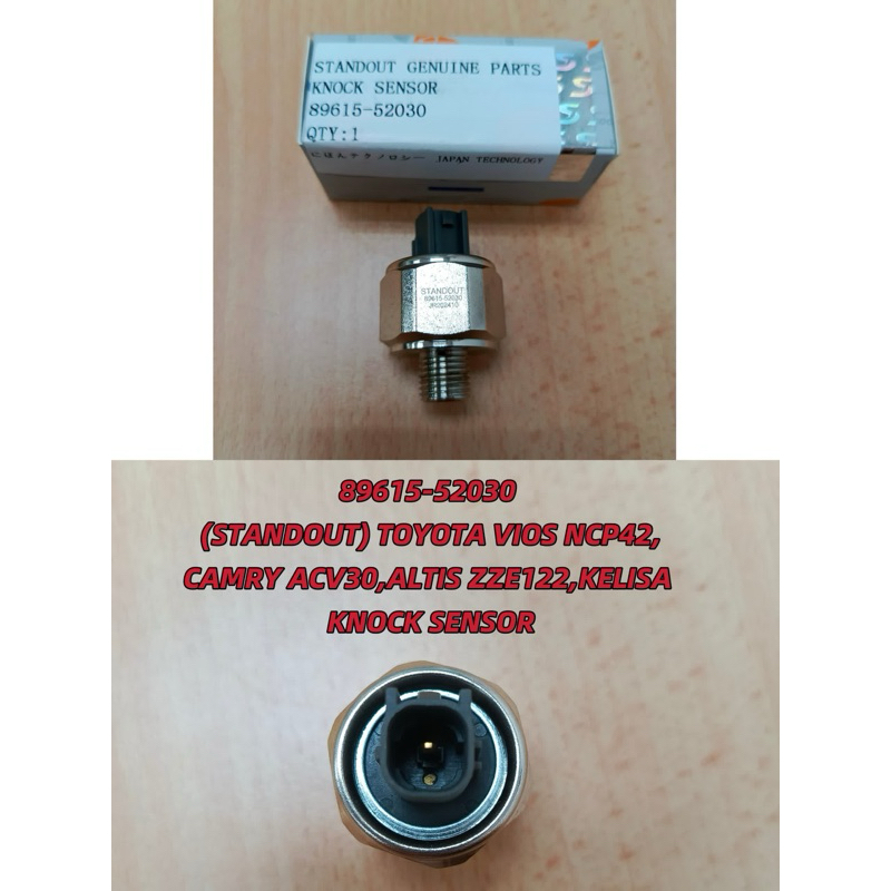KNOCK SENSOR PERODUA KENARI, KELISA, VIVA,MYVI 1.0, TOYOTA VIOS, ALTIS ...