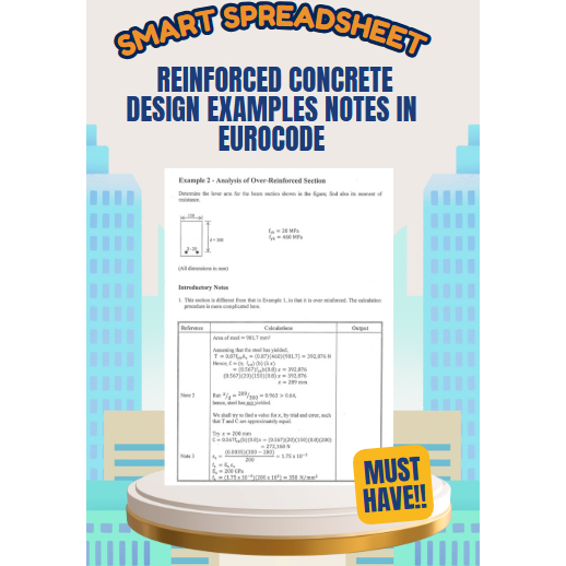 REINFORCED CONCRETE DESIGN EXAMPLES NOTES IN EUROCODE | Shopee Malaysia