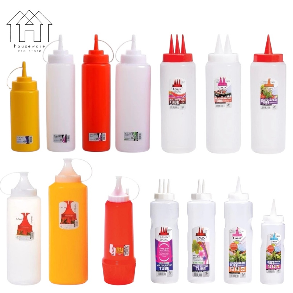 LAVA BOTOL SOS SAUCE / BOTOL KICAP/ SAUCE BOTTLE / SAUCE SQUEEZER ...