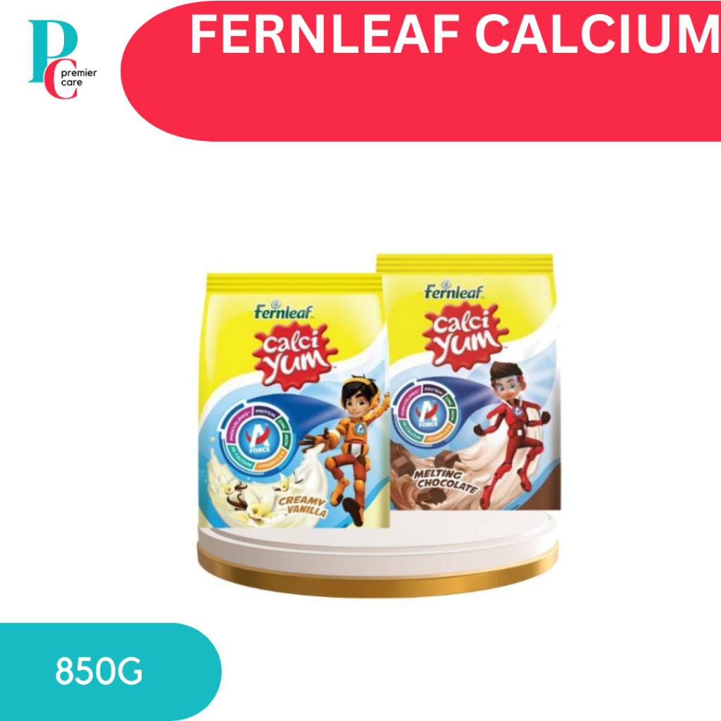 SUSU TEPUNG FERNLEAF CALCIYUM (850g) CREAMY VANILLA | MELTING CHOCOLATE ...