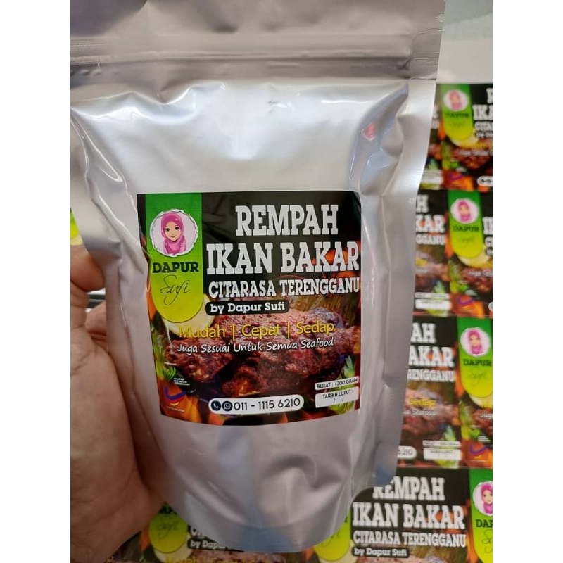 🔥REMPAH @ PES IKAN BAKAR CITARASA TERENGGANU [ +300 GRAM ] 🔥 | Shopee ...