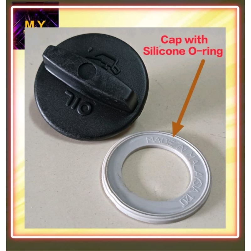 Engine Oil Cap Kancil & Oring Silicon Or Rubber | Shopee Malaysia