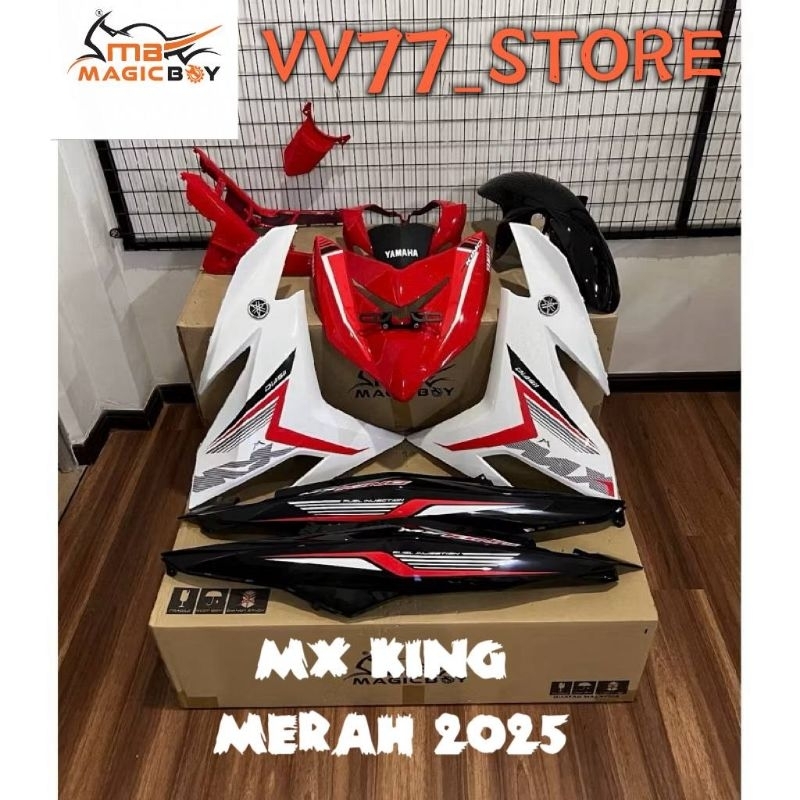 COVERSET Y15 V1 V2 MAGIC BOY MX KING MERAH 2025 INDONESIA ORIGINAL ...