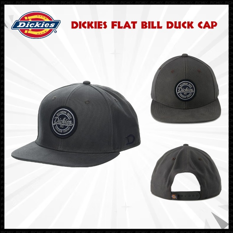 Dickies Flat Bill Duck Cap WHR58SL, Snapback (Ready Stock!!) | Shopee ...