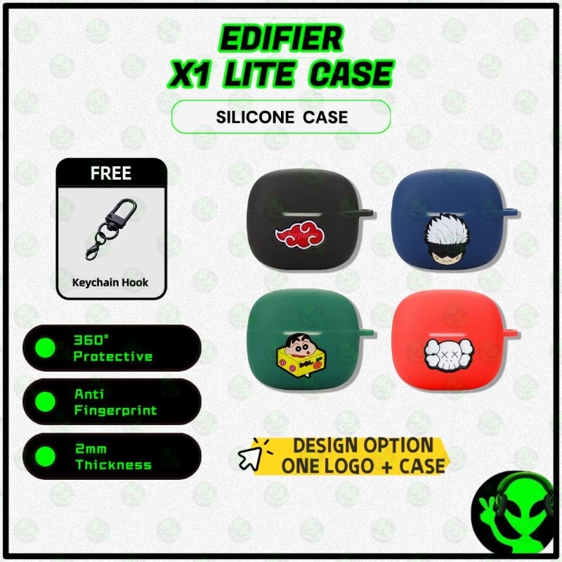 Edifier X1 Lite Case Wireless Earbud Protective Shell Soft Silicone ...