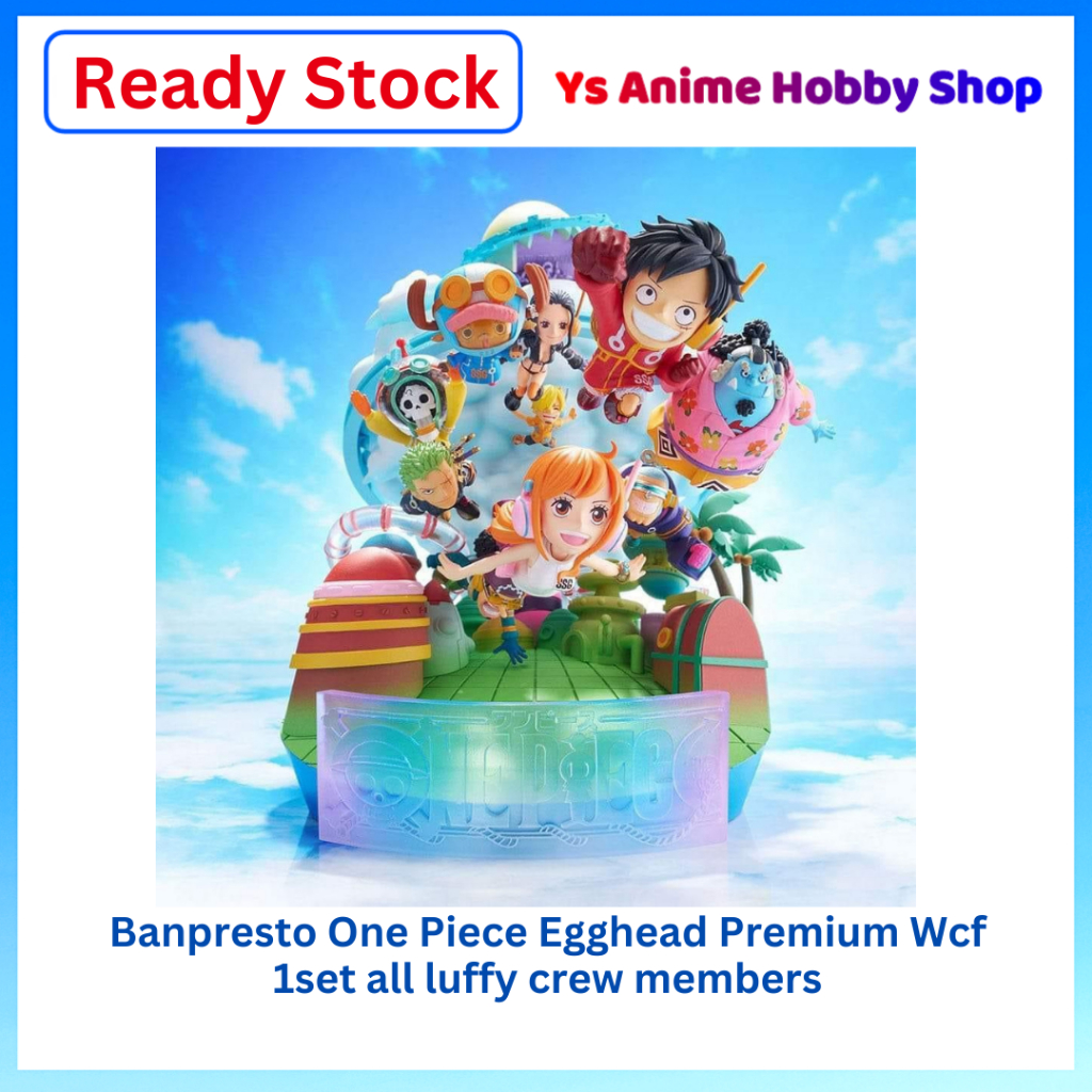 【Ready Stock】Banpresto One Piece Premium WCF Egghead Island Whole Luffy ...