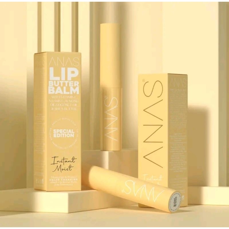 ANAS LIP BUTTER WITH VITAMIN E AND SHEA BUTTER | Shopee Malaysia