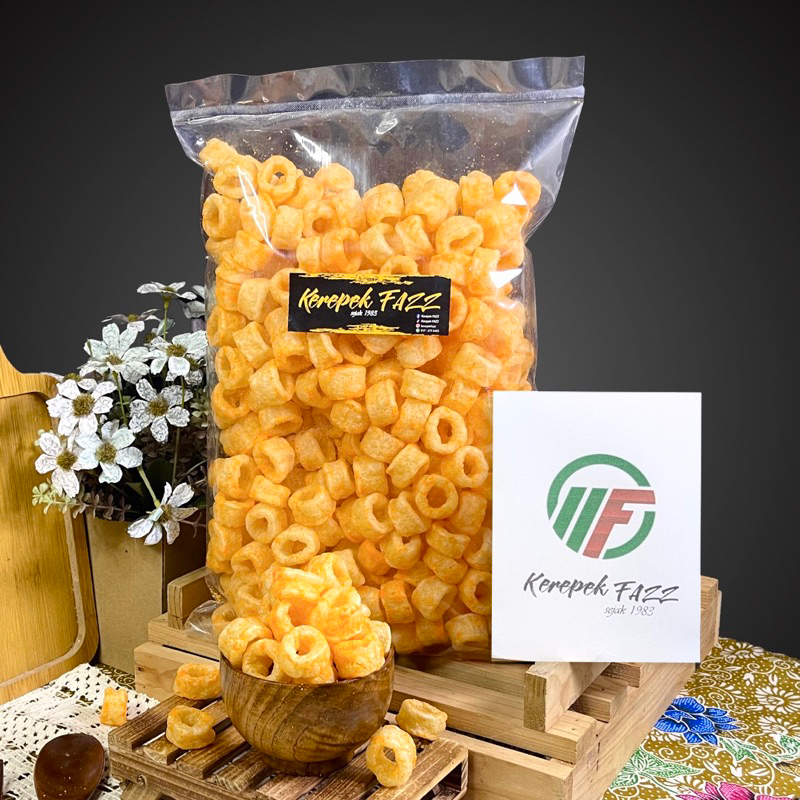 Keropok Short Tube Cheese Ring 250g Kerepek FAZZ | Shopee Malaysia