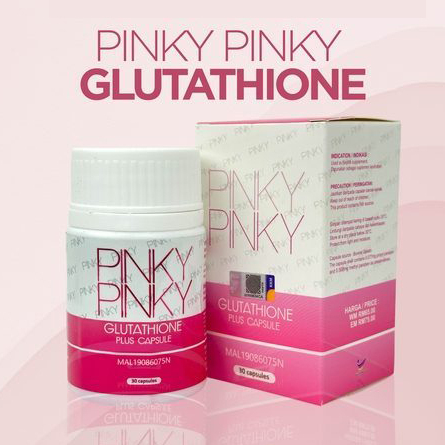 PINKY PINKY GLUTATHIONE PLUS CAPSULE | Shopee Malaysia