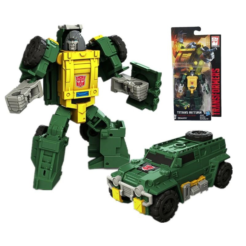 Hasbro Transformers Generations - Titans Return : Brawn ( Legends Class ...