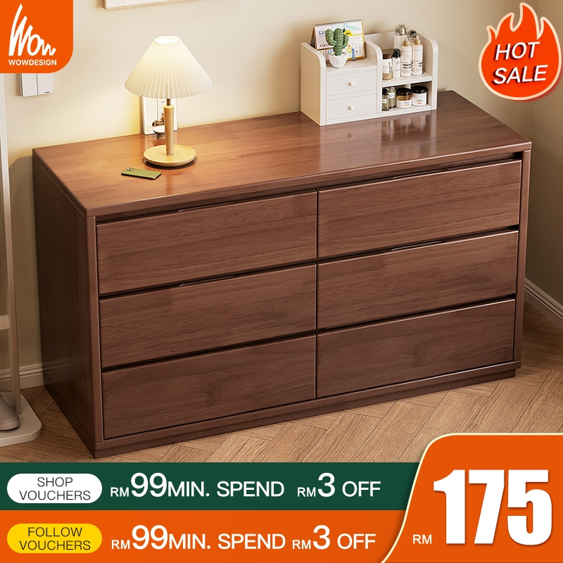 Chest Drawer 3 Layer Drawer Cabinet Almari Baju Laci Almari Laci kayu ...