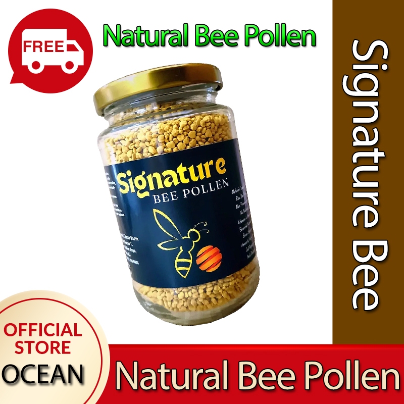 Signature Bee Natural Authentic Bee Pollen 100g 200g | Shopee Malaysia
