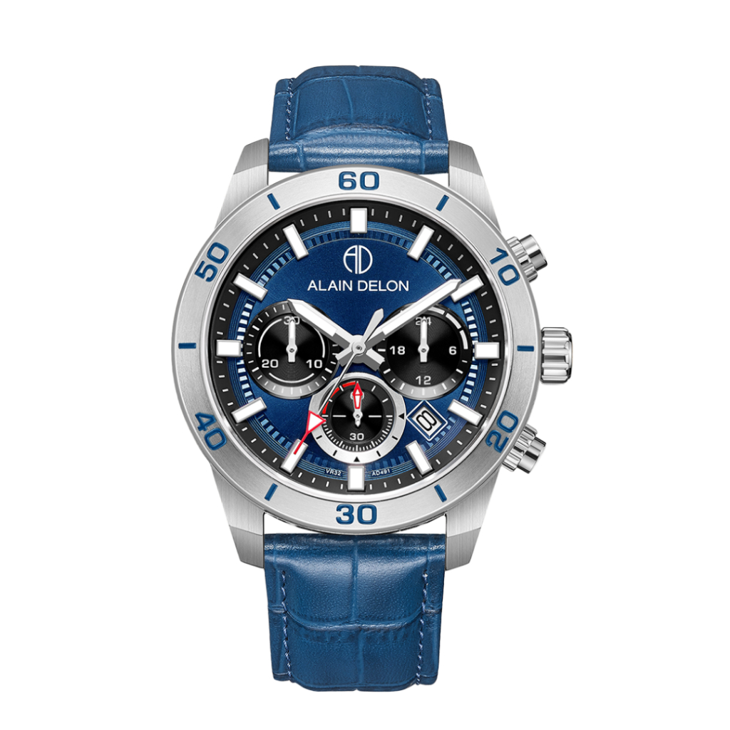 Alain Delon Men Watch Chronograph AD491-1382C | Shopee Malaysia