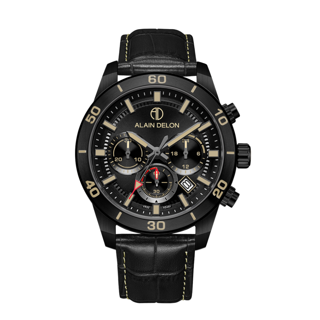 Alain Delon Men Watch Chronograph AD491-1732C | Shopee Malaysia