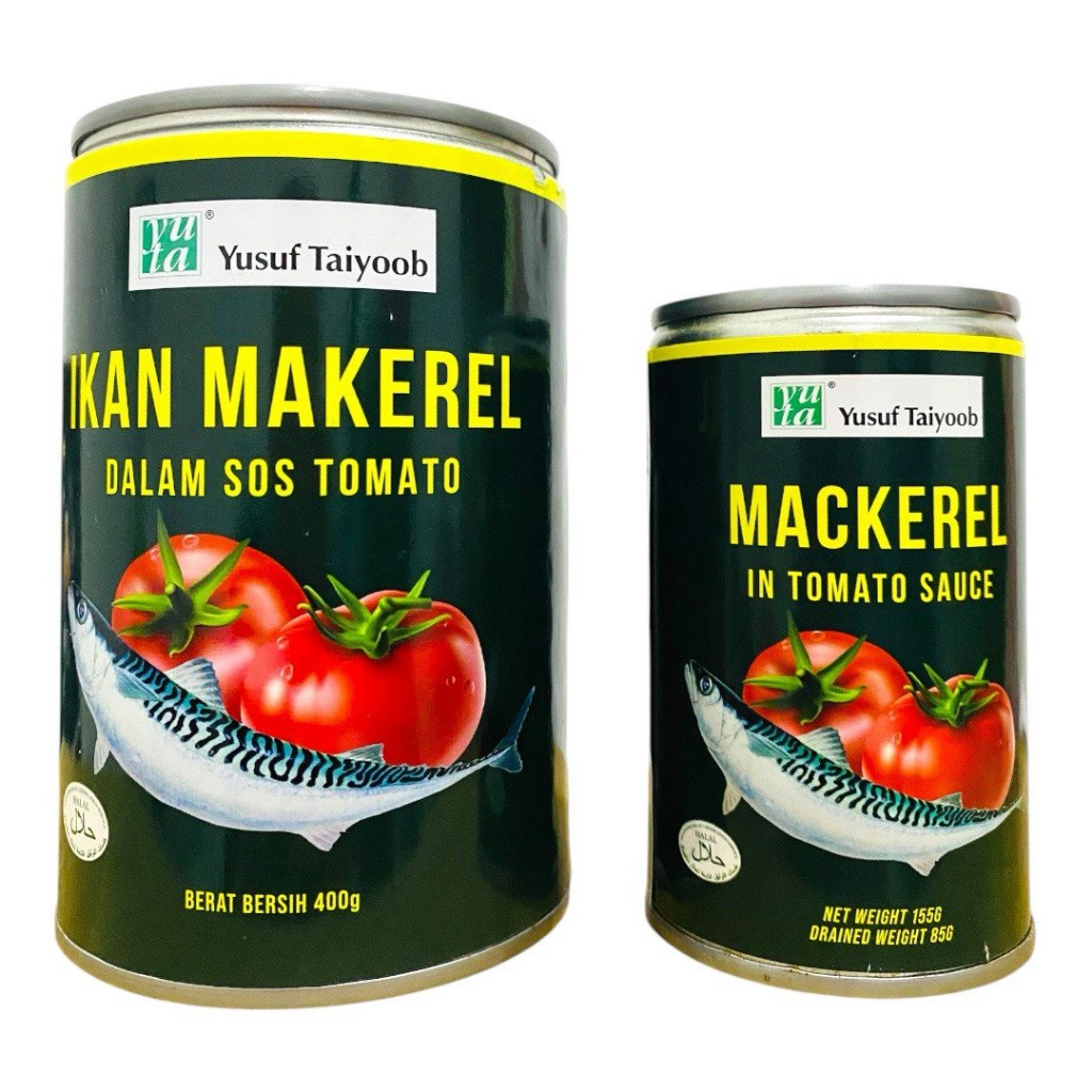 SARDIN YUSUF TAIYOOB MACKEREL/HALAL/SARDIN MACKEREL DALAM SOS TOMATO ...