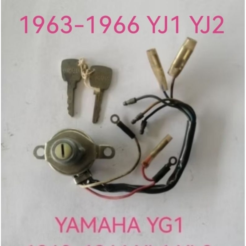 YAMAHA YG1 MAIN SWITCH 1963-1966 YJ1 YJ2 IGNITION SWITCH KEYS MADE IN JAPAN | Shopee Malaysia