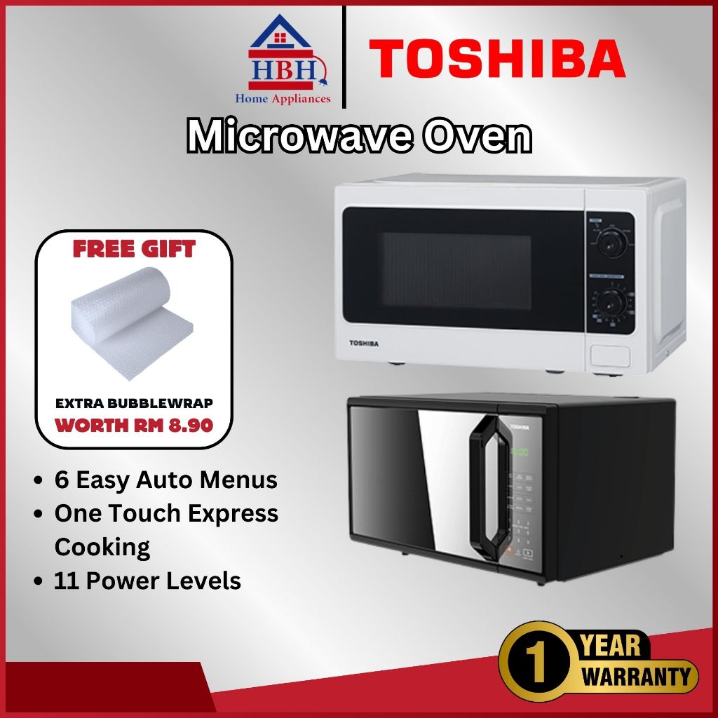 (Free Gift) Toshiba | 25 L MicroWave Oven | Great Taste Matters | 6 ...