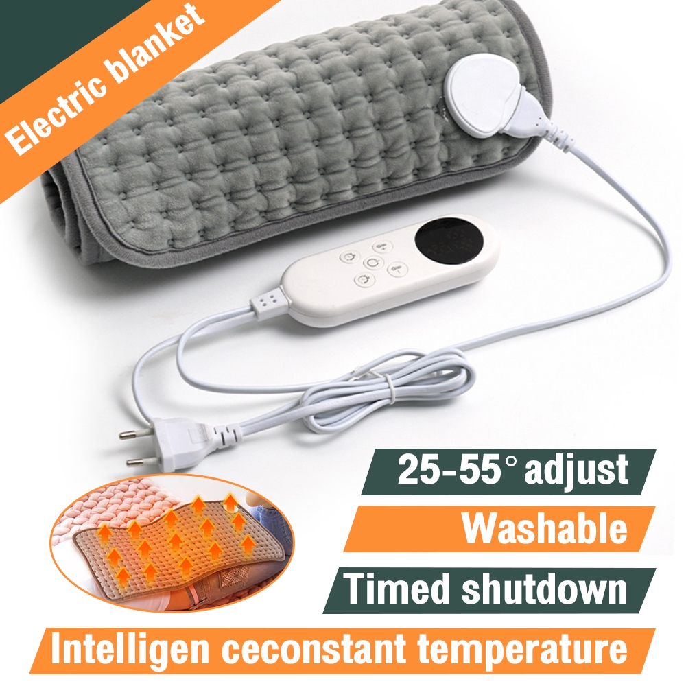 🔥Electric Heating Pad for Neck & Back Pain Relief | Portable Heat ...