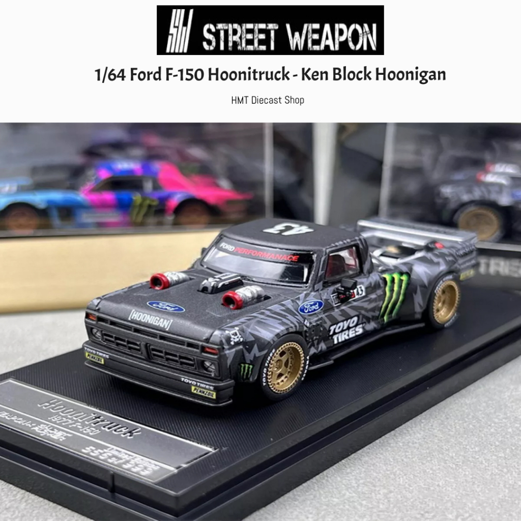 STREET WEAPON 1/64 Ford F-150 Hoonitruck - Ken Block Hoonigan | Shopee ...