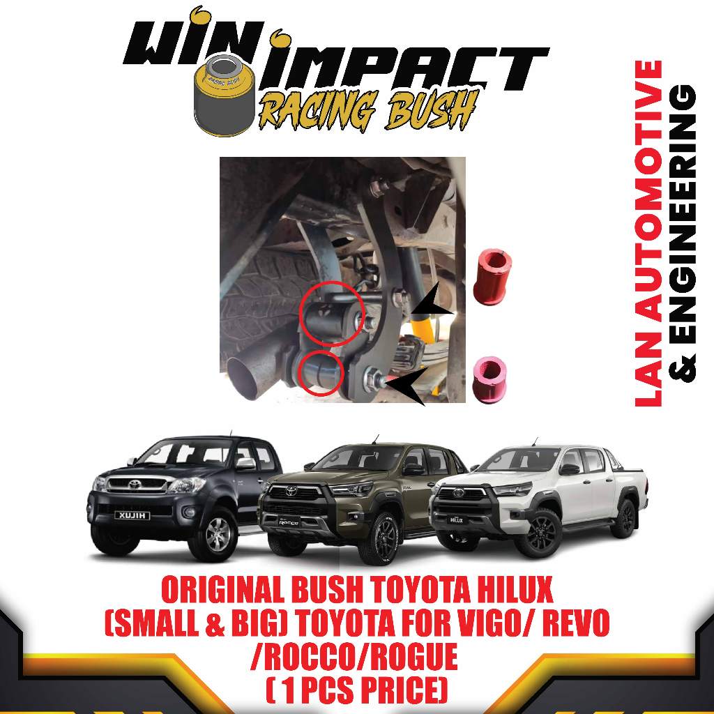 ORIGINAL BUSH TOYOTA HILUX (SMALL & BIG) TOYOTA FOR VIGO/ REVO /ROCCO ...