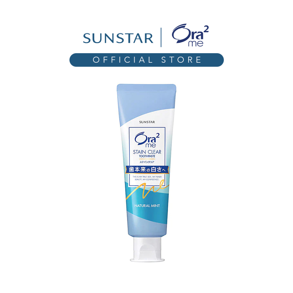 Ora2 Me Stain Clear Toothpaste - Natural Mint (140g) | Shopee Malaysia