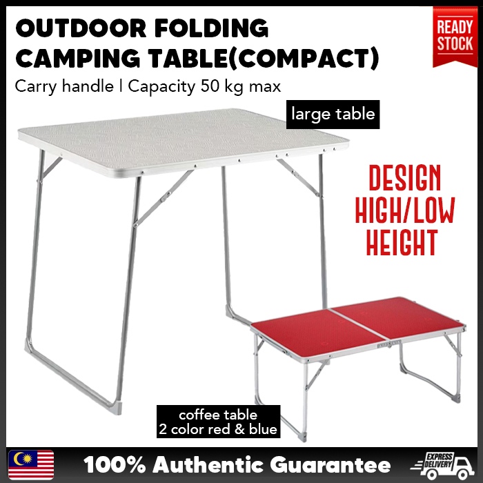 Camping Table Foldable Meja Camping Lipat Floding Table Meja Healing ...