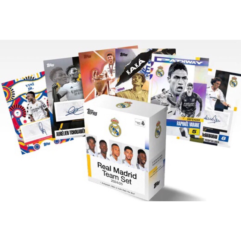 2024/25 Topps Real Madrid Team Set (Insert) | Shopee Malaysia