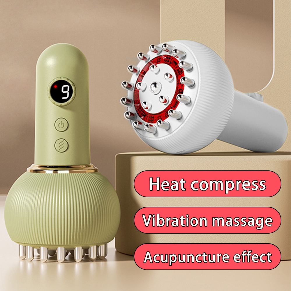 Smart Electric Meridian Brush Massager Cupping Device For Slimming And ...