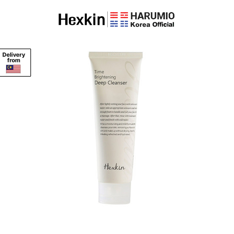 Hexkin Time Brightening Deep Cleanser - 120ml | Shopee Malaysia