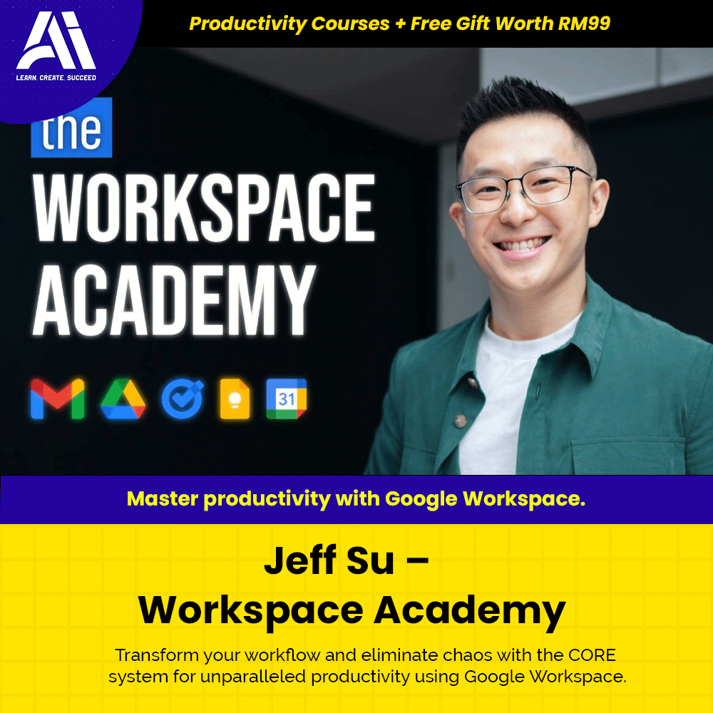 Productivity Course- Jeff Su – Workspace Academy | Shopee Malaysia