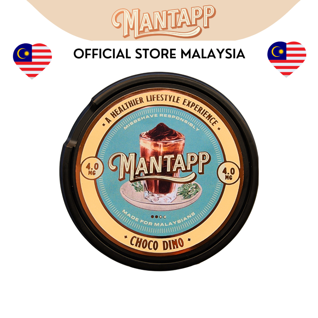 Mantapp Choco Dino 4mg - 20 Pouch | Shopee Malaysia