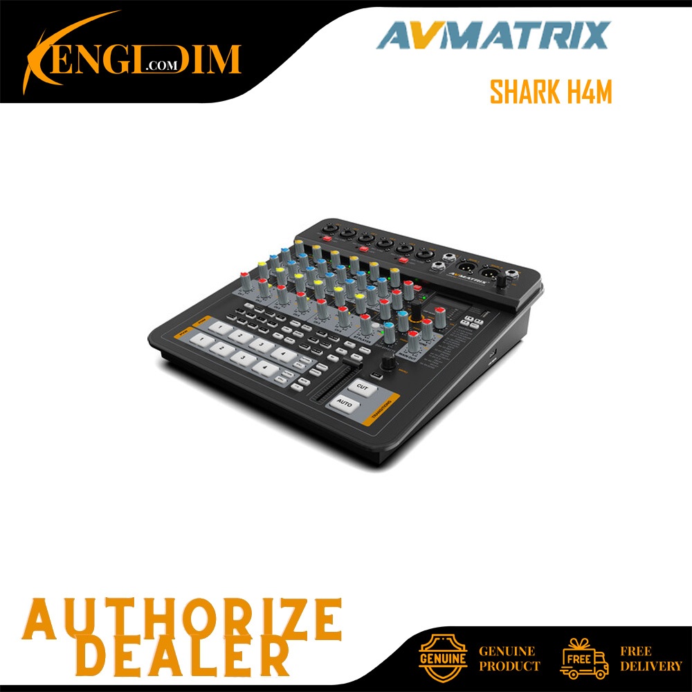 AVMATRIX SHARK H4M / S4M 4-Channel HDMI AV Switcher | Shopee Malaysia