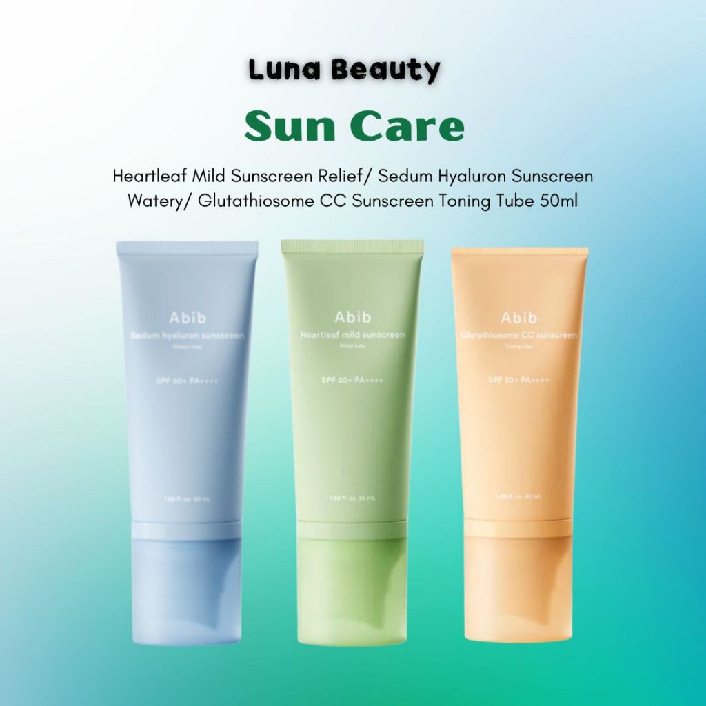 [Abib] Glutathiosome CC Sunscreen Toning/ Sedum Hyaluron Sunscreen ...