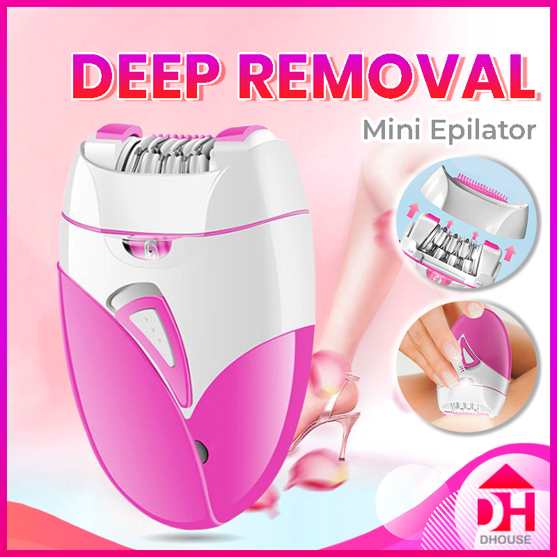 Rechargeable Hair Removal Epilator Body Painless Shaver Machine Women ...