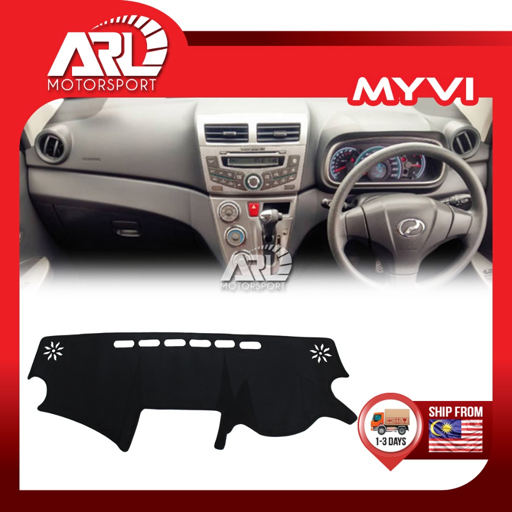 Perodua Myvi M600 2012-2014 (2nd Gen) Dashboard Carpet Dash Mat ...